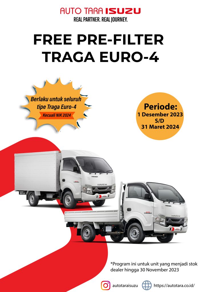 Promo Free Pre-Filter Traga – Auto Tara